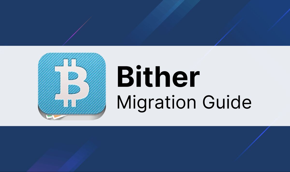 How to migrate from Bither? | Coin Wallet