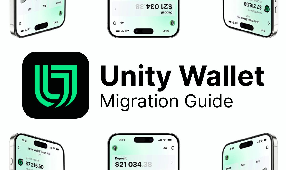 How to migrate from Unity Wallet? | Coin Wallet