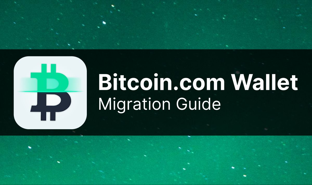 How to migrate from Bitcoin.com Wallet? | Coin Wallet