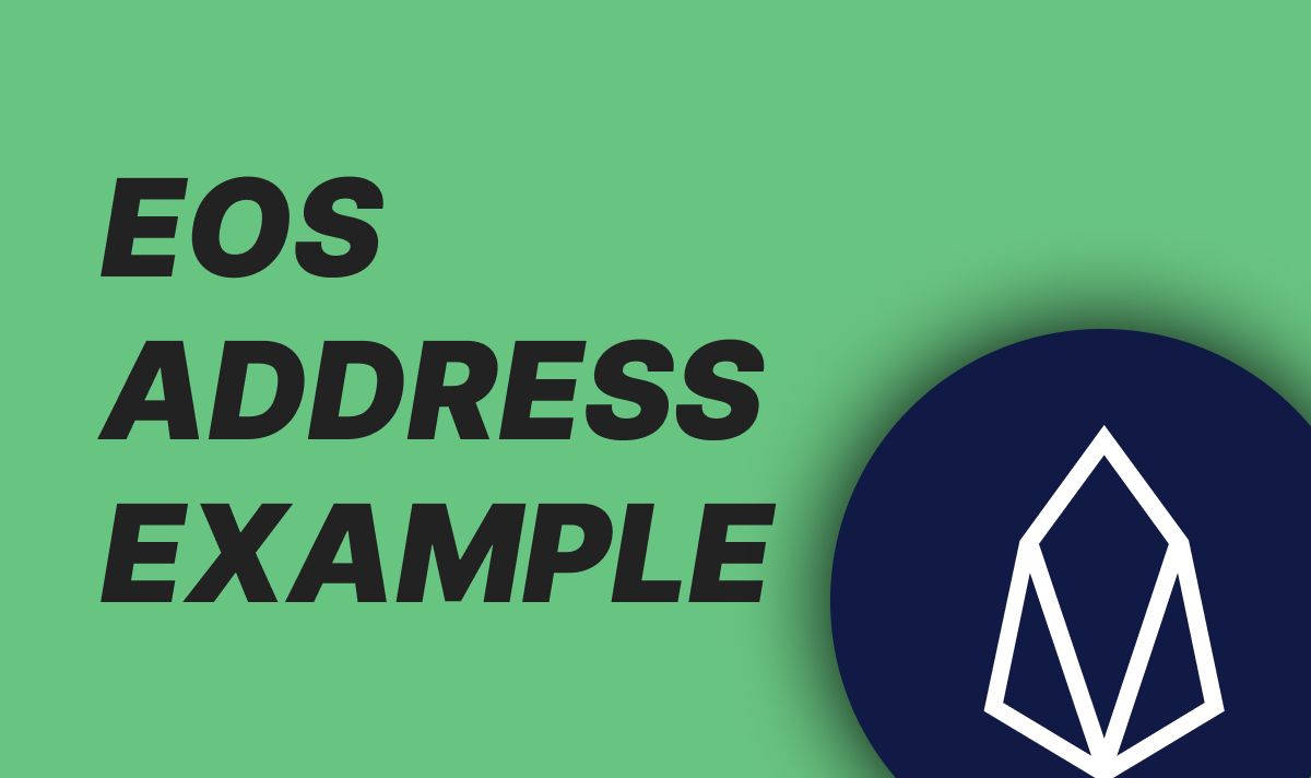 EOS address example | Coin Wallet
