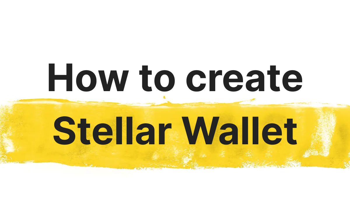 How to create Stellar wallet | Coin Wallet